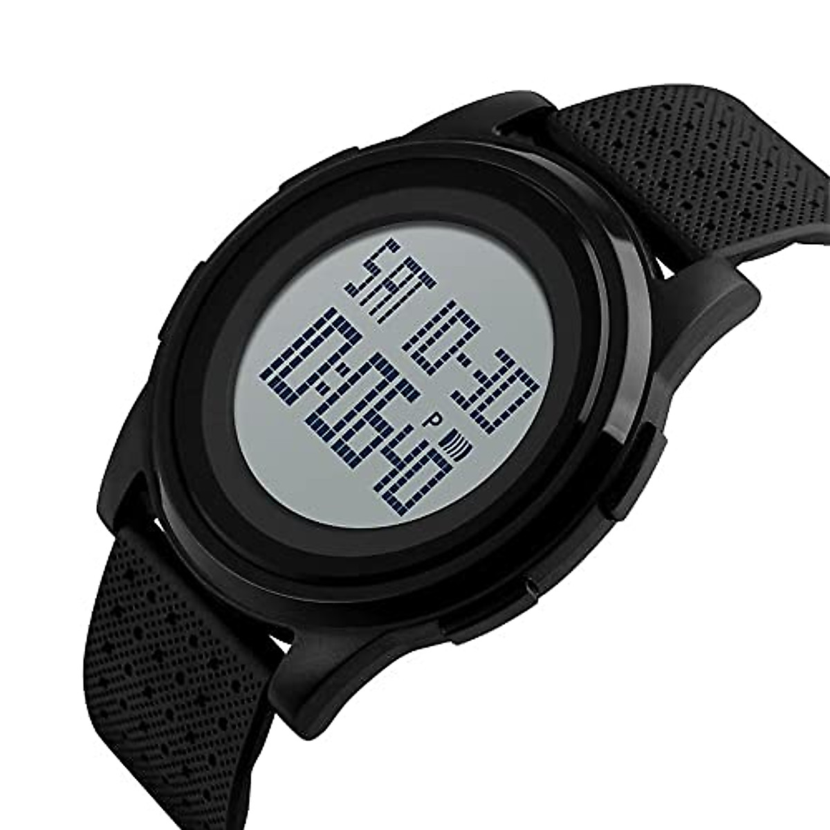 MJSCPHBJK Men's Digital Sports Watch Electronic Military Waterproof Watches for Men Outdoor Running with LED Back Light Alarm Stopwatch Army Watch