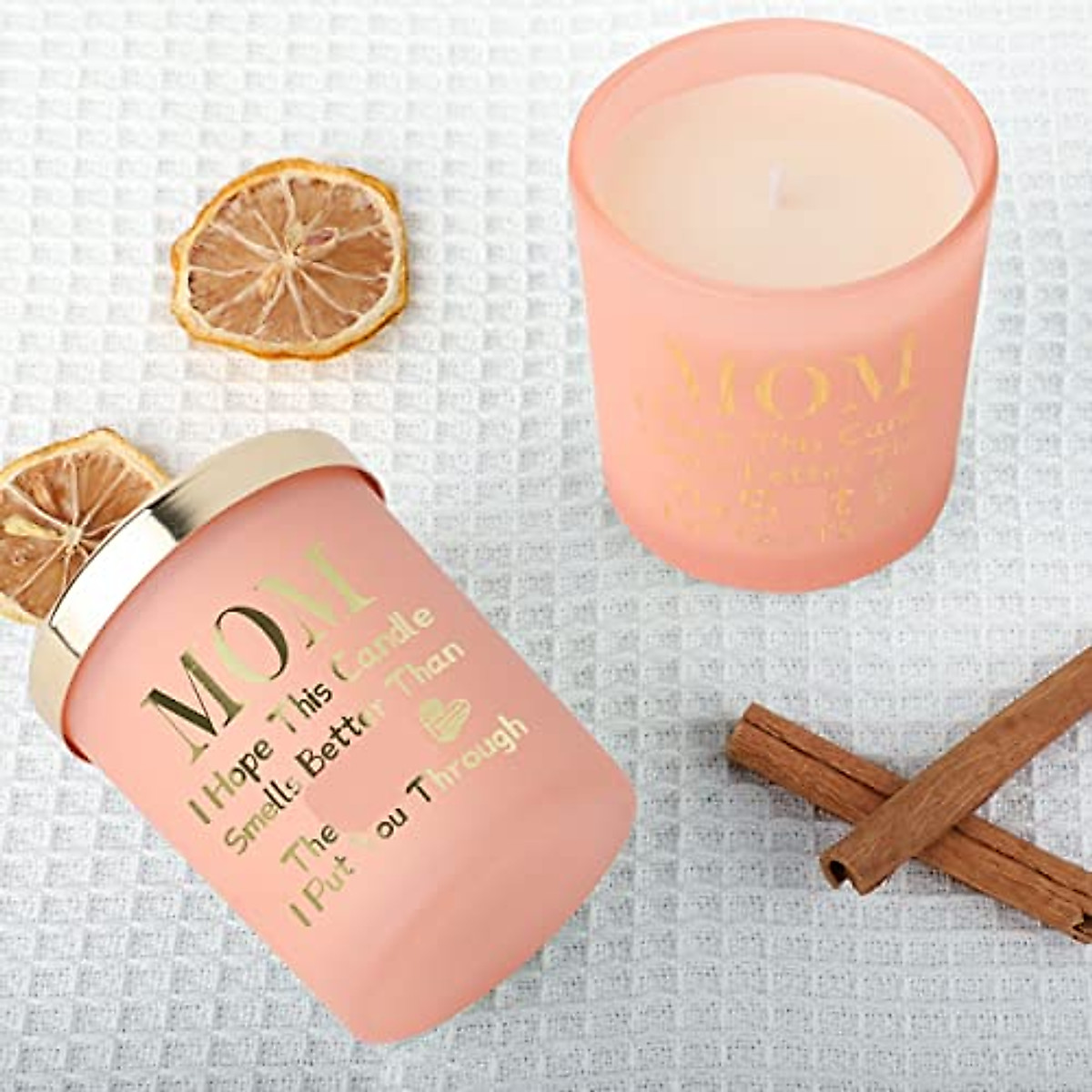 Gifts for Mom from Daughters Son, Funny Birthday Gifts for Mom from Daughter, Unique Mom Gifts, Mothers Day Thanksgiving Christmas Gifts Presents for Mom, 7oz Lavender Scented Candles