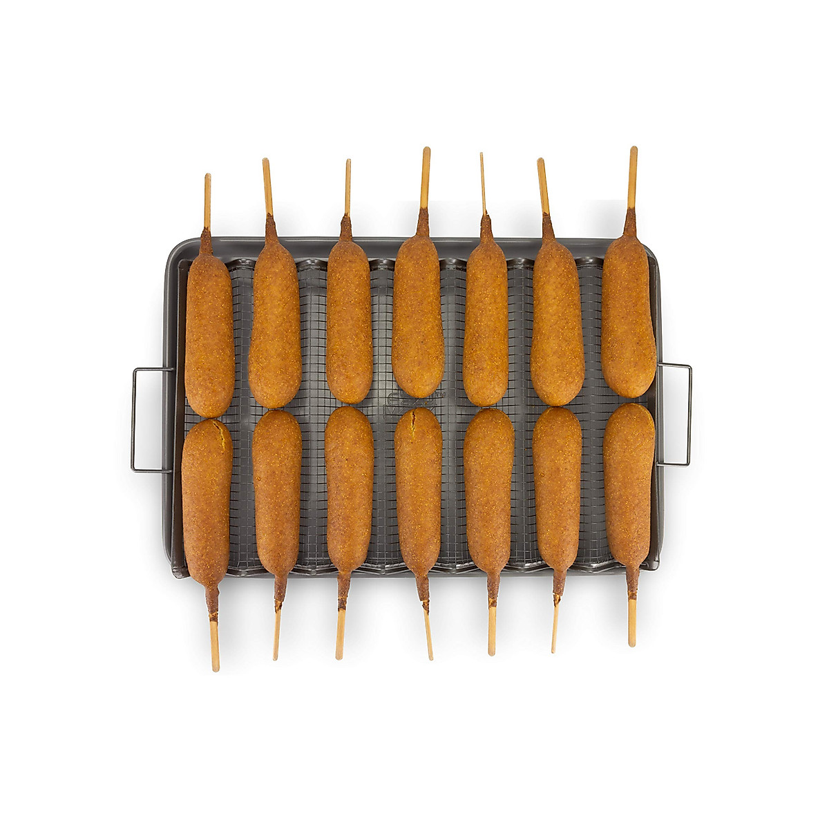 EaZy MealZ Bacon Rack & Tray Set | Specialty Tray and Grease Catcher | Even Cooking | Non-Stick | Healthy Cooking | Durable Material | Customized Cooking Experience (Large, Gray)