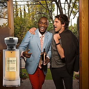 INTENSE ELITE Orient Elite Woods Luxurious Eau de Parfum for Men 100ML (3.4Oz), Long Lasting Arabian Perfume For Men With Saffron, Rose & Leathery Notes