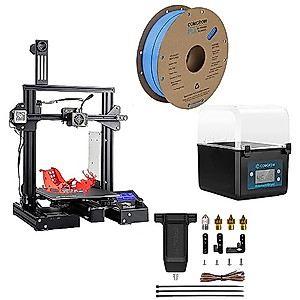 Comgrow Creality Ender 3 Pro 3D Printer and 3D Printer Filament Dryer Box and Creality CR Touch and PLA 3D Printer Filament Blue