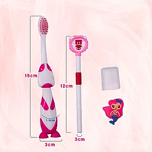 ADORE Mighty Wham Combo of Toothbrush and Tongue Cleaner with Free Ring(Pack of 2) (Mighty Pink)