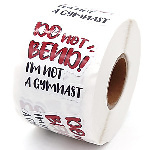 Do Not Bend Stickers,Small Shop Stickers,Small Business Stickers,Thank You Sticker, Packaging Sticker (Do not Bend)