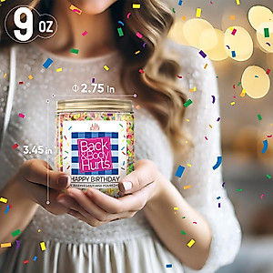 Birthday Candle Gifts for Women and Men - Birthday Gifts for Her and Him - Unique Best Friend Birthday Gift Ideas Funny Happy Birthday Candle, Colorful