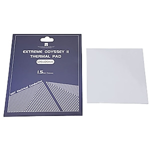 Thermalright Thermal Pad 14.8 W/mK 2nd Generation Silicone Thermal Pads Non Conductive Silicone Pad for PC Laptop Heatsink/GPU/CPU/LED Graphics Card Silicone Grease Pad for Number 1 (120x120x1.5mm)