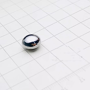 Metal Rhenium Beads, Rhenium Ingot, Rare Refractory Metal Beads Re≥99.99% (Weight 1g)