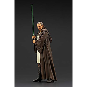 Star Wars: The Phantom Menace: Qui-Gon Jinn ArtFX+ Statue, Multicolor
