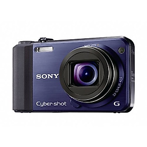 Sony Cyber-Shot DSC-HX7V 16.2 MP Exmor R CMOS Digital Still Camera with 10x Wide-Angle Optical Zoom G Lens, 3D Sweep Panorama, and Full 1080/60i HD Video (Blue)