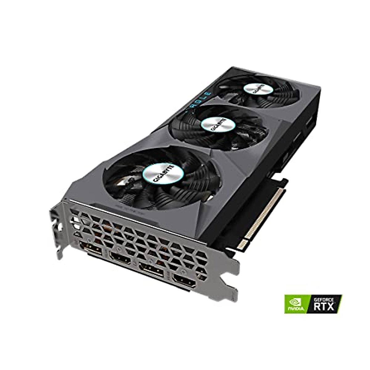 Gigabyte GeForce RTX 3060 Ti Eagle OC D6X 8G Graphics Card, 3X WINDFORCE Fans, 8GB 256-bit GDDR6X, GV-N306TXEAGLE OC-8GD Video Card
