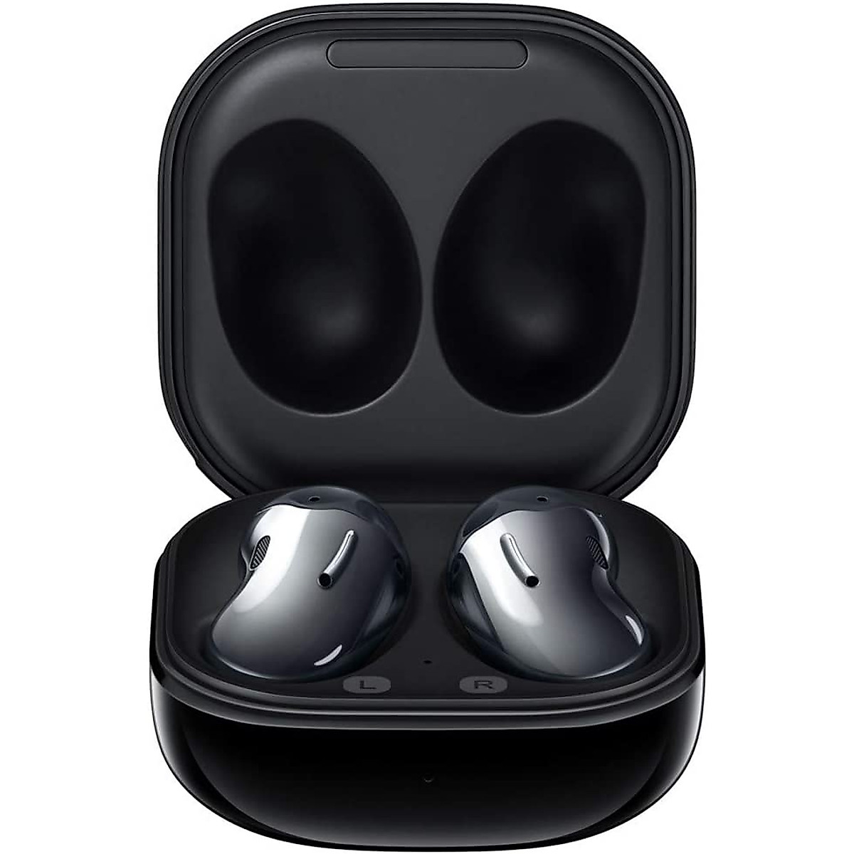 Samsung Galaxy Buds Live, Earbuds w/Active Noise Cancelling (Mystic Black) (Renewed)
