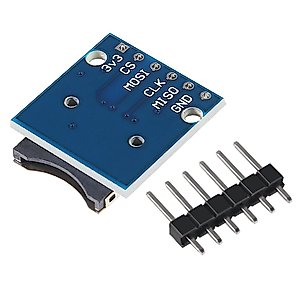 ACEIRMC 10pcs Micro SD SDHC TF Card Adapter Reader Module with SPI Interface Level Conversion Chip for Arduino