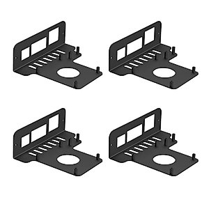 UCTRONICS Mounting Plates for Raspberry Pi 4 B Models, Compatible with 19 inch 3U Rack Mount, 4-Pack