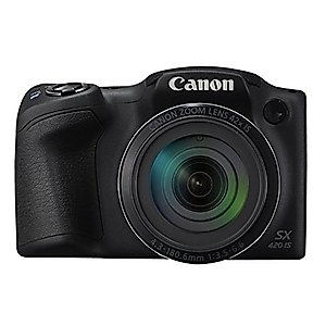 Canon Digital Camera PowerShot SX420 is 42x Optical Zoom PSSX420IS International Version (No Warranty)