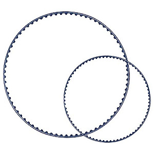 Upgraded 360 380 Pool Cleaner Belt Replacement Kit by Sikawai 9-100-1017 Small and Large Belt Replacement Fit for Pola-riss 360 Belts Pola-riss 380 Belts