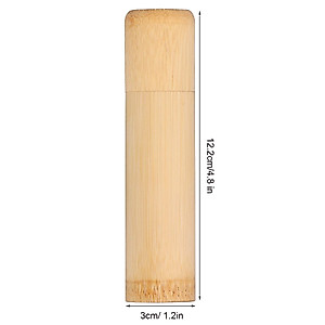 Restokki Food Jars Canisters, Smell Proof Containers, Weed Container, 2Pcs Tube Portable Tea Storage Cylinder Mini Round Spices Storage Jar