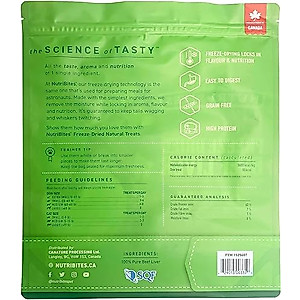 Nutri Bites Freeze Dried Liver Treats for Dogs & Cats - High-Protein Single Ingredient Dog Treats, Beef Liver - Grain Free, Easy to Digest - Proudly Made in Canada - 500g / 17.6oz (2pk)