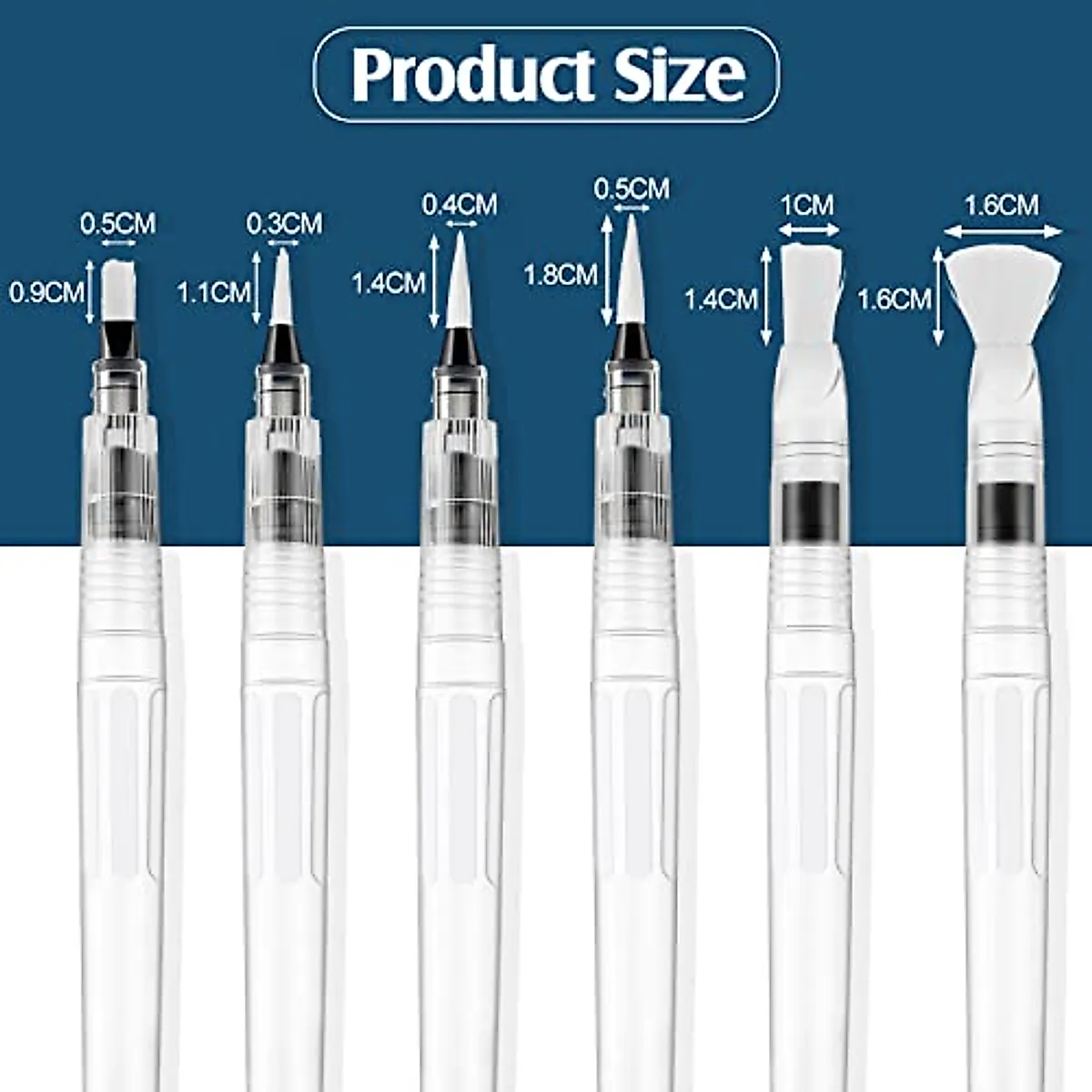 Alcohol Ink Blending Tool Set, Blending Pens Brush, Multiple Tip Shapes Detailing Swabs, Blower Ball, Ink Handle and Replacement Foams for Card Making Embossing Painting Rendering