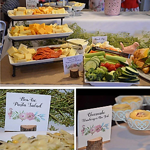 Rustic Wood Table Numbers Holder Wood Place Card Holder Party Wedding Table Name Card Holder Memo Note Card (20pcs)