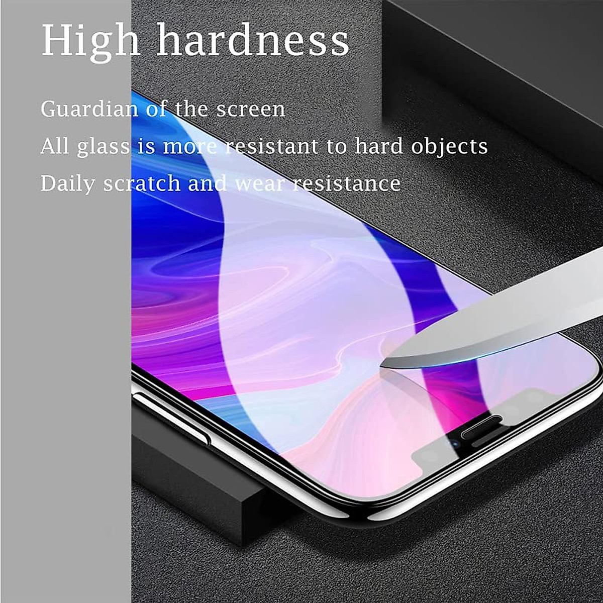 AQGG 3 Pack Screen Protector for Xiaomi 13 Ultra 6.73 inch, 9H Hardness - HD - 2.5D Edge - Bubble Free - Screen Scratch Resistant Protective Film Tempered Glass for