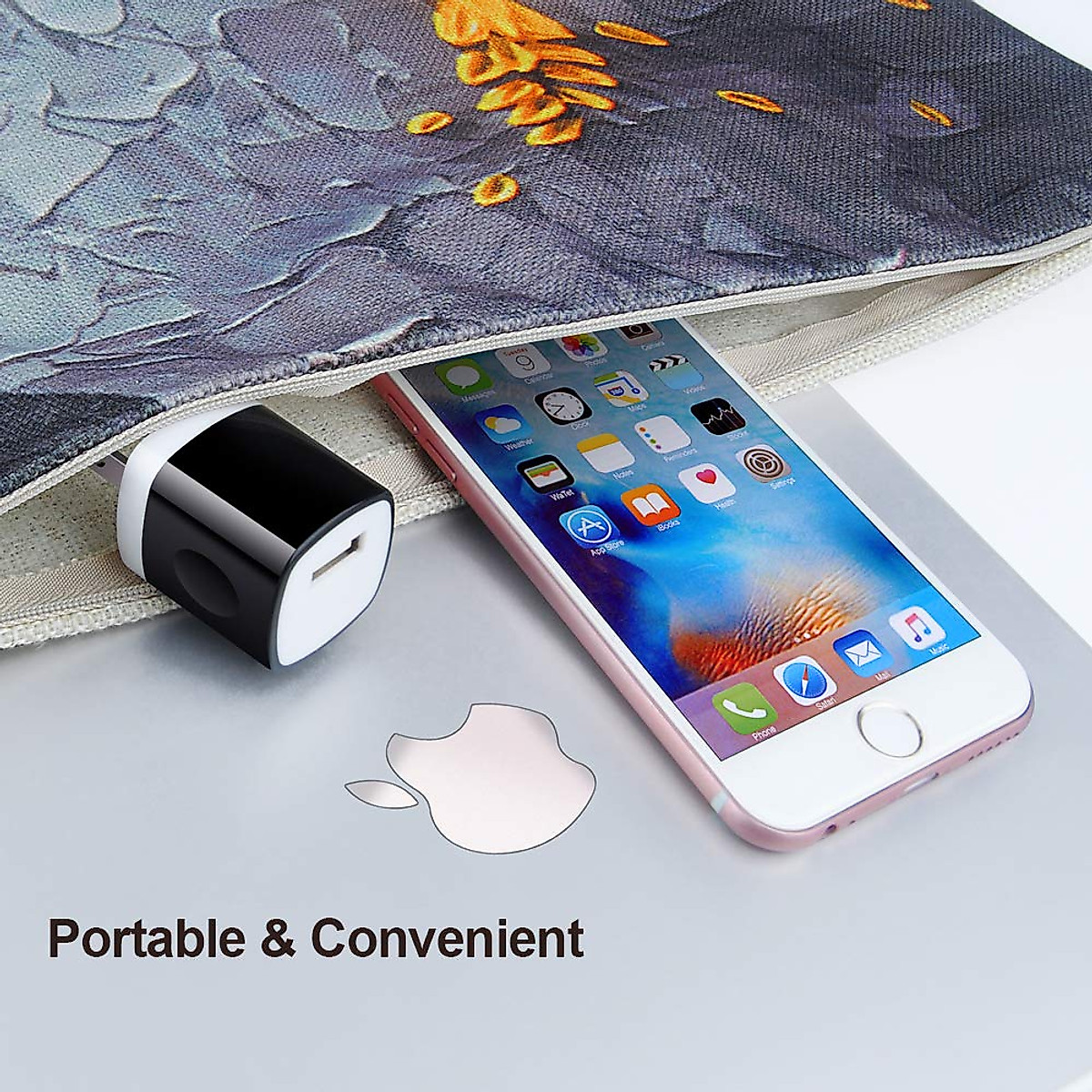 Wall Adapter, USB Wall Charger 6 Pack, UorMe 1A 5V Single Port USB Plug Power Adapter Compatible iPhone 14 Plus 13 12 11 Xs XR X 8, Samsung Galaxy S22 Ultra S22+ S22 A21 S10e S9 Note 20,Google Pixel 6