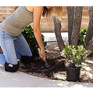 Cate's Garden Knee Pads – Soft Comfort Gardening Kneepads for the Home Gardener – Gel cushion, Neoprene, Water-resistant Construction for Men and Women