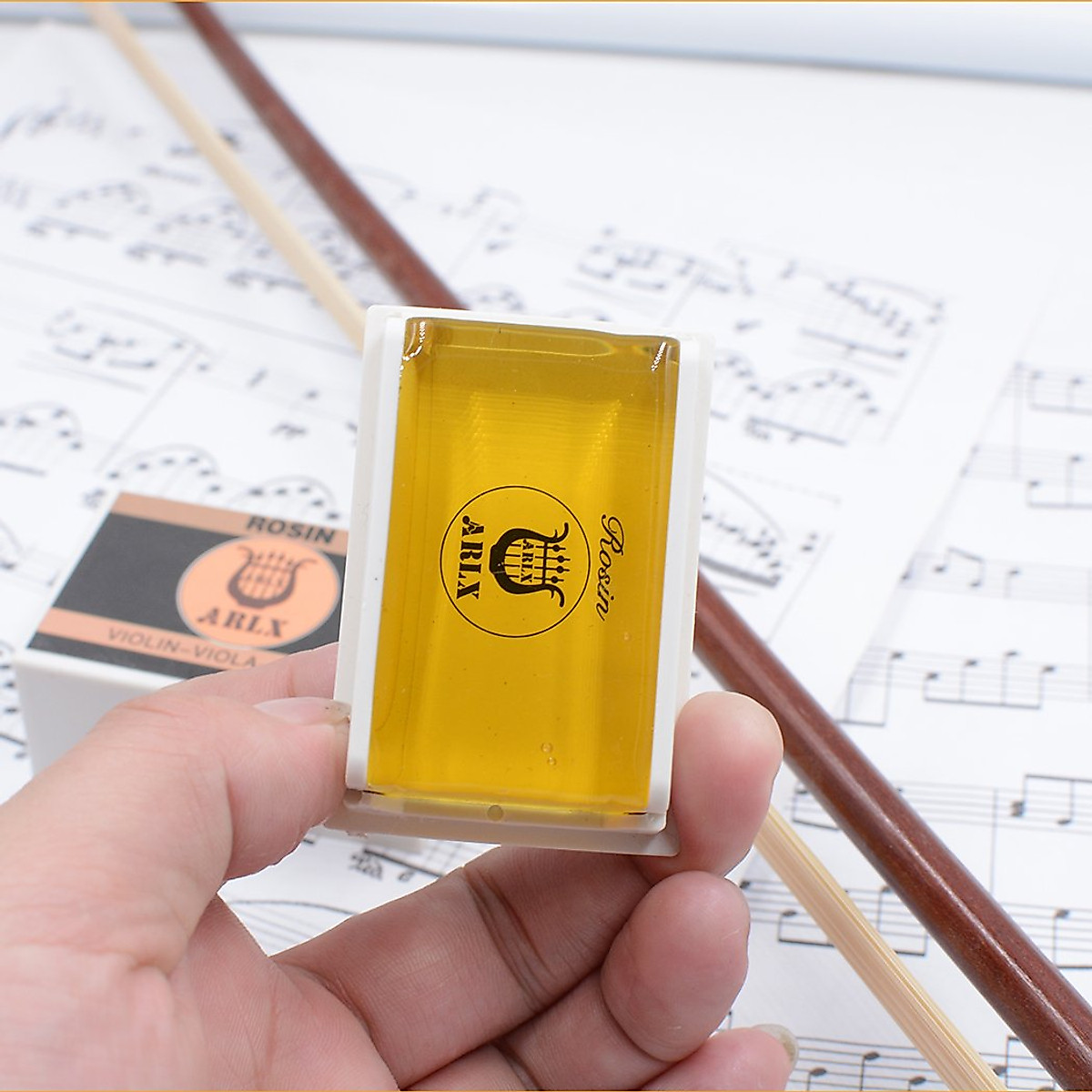 Sound harbor 2 Pack Rosin for Violin Viola and Cello Rosin for Bows (2pack YJ-F01 Rosin)