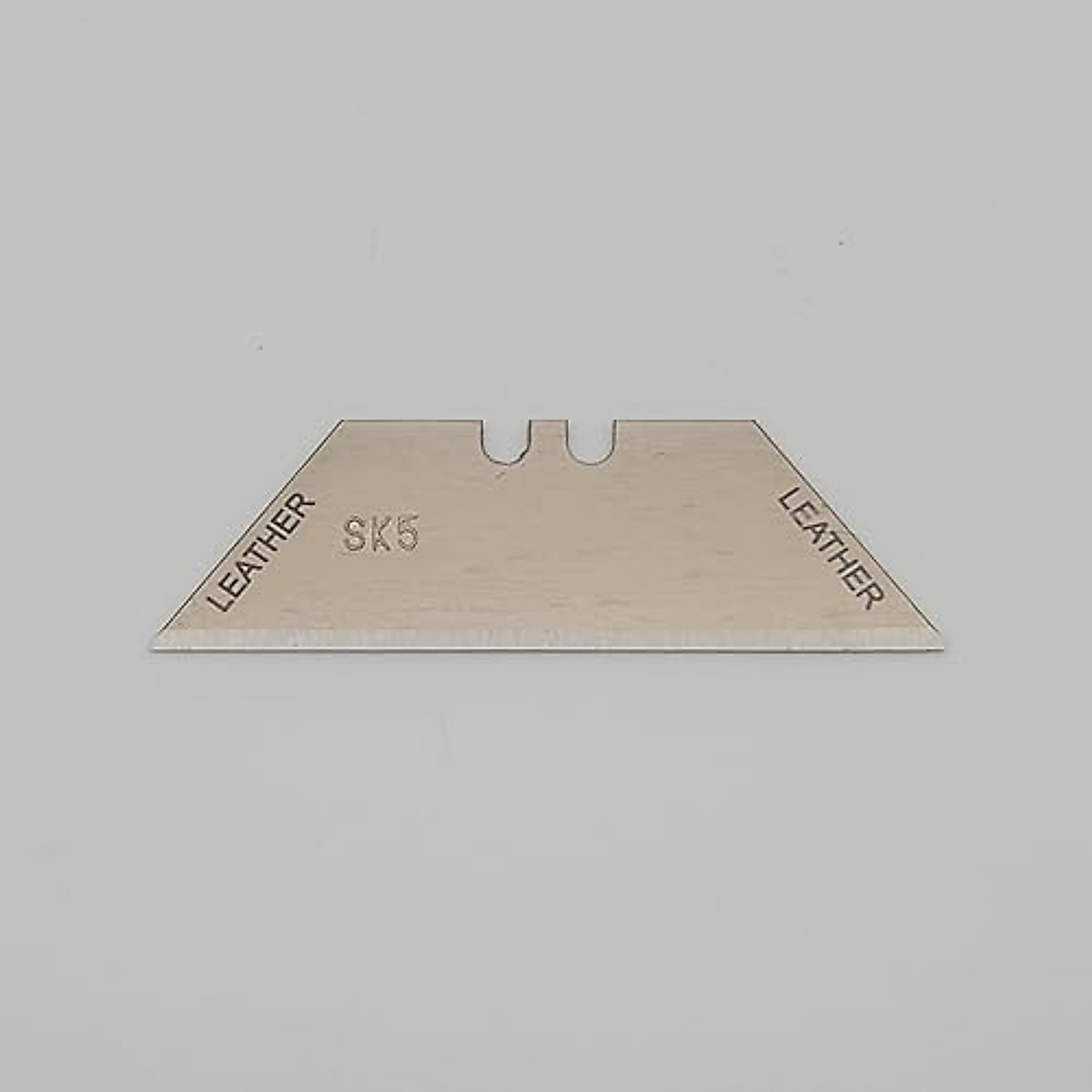 Blade ID - SK5 Carbon Steel Utility Knife Blade Refill Pack - Precision Laser Marked & Labeled for Specific Material Use or Location (LEATHER / 10PK)