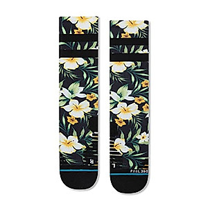 Stance Terrace Crew Socks (Large, Black)