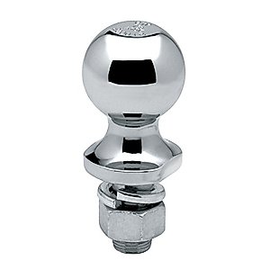 Tow Ready Reese 63816 Class I Hitch Ball, Chrome - 1-7/8" Ball x 1" x 2-1/8", 2,000 lbs.