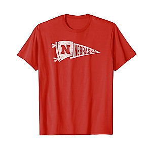 Nebraska Cornhuskers Pennant Vintage Officially Licensed T-Shirt