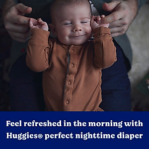 Huggies OverNites Diapers, Size 5, Big Pack, 52 Count