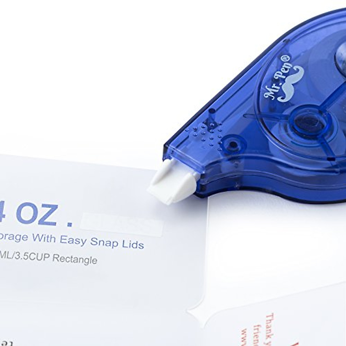 Mr. Pen– 9 Pcs Correction Set, 6 Correction Tapes, 393 inches Each with 3 Free Bonus Erasers, Tear Resistant Correction Tape, Correction Tape White Tape, tape eraser (Correction Tapes)