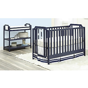 Suite Bebe Celeste Changing Table Safety Rail Included, Navy Blue