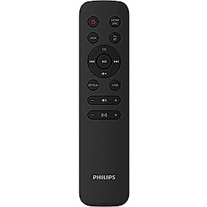 PHILIPS Soundbar with Wireless Subwoofer, Sound bar for tv 2.1-Channel Bluetooth, 300 Watts Dolby Audio Performance, Theater Audio Speakers