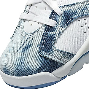 Jordan Boy's Air Jordan 6 Retro (Big Kid) White/Dutch Blue/Citron Tint/Black 6.5 Big Kid M