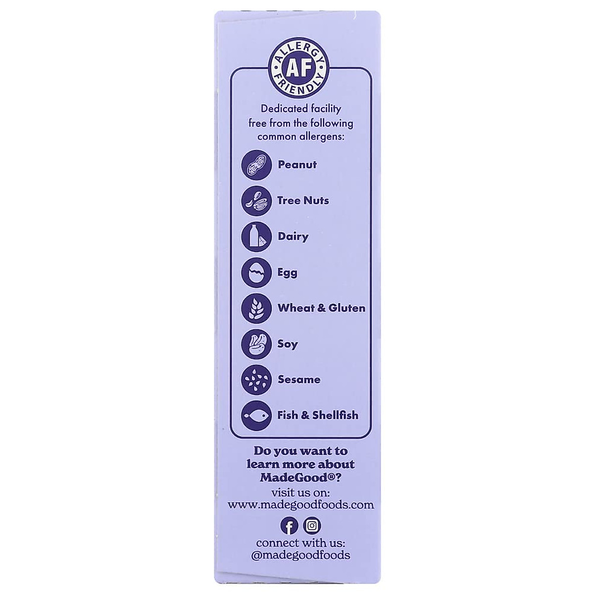 Made Good Granola bar Mixed Berry, 5.09 oz.