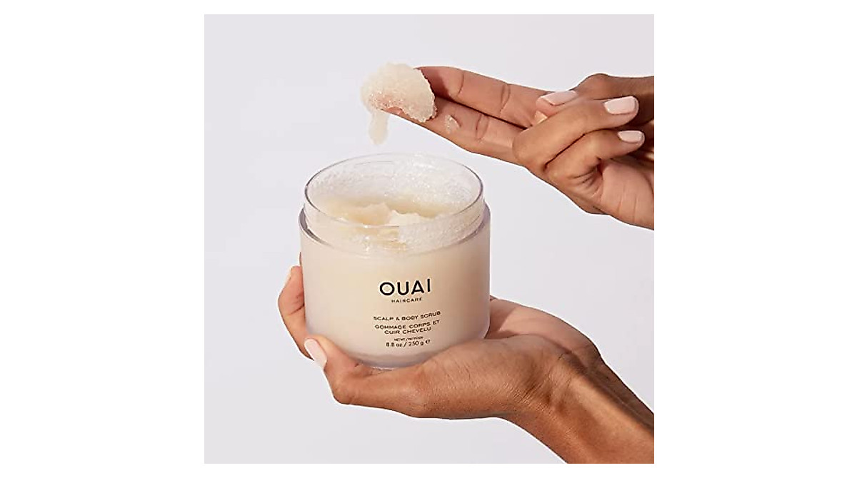 OUAI Scalp & Body Scrub - Deep Cleansing and Moisturizing