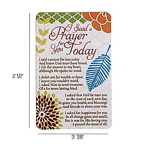 Pocket Card Bookmark Pack of 12 - I Said a Prayer for You Today