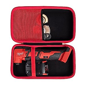 Khanka Hard Storage Case Replacement for Milwaukee 2626-20 M18 18V Lithium Ion Cordless 18,000 OPM Orbiting Multi Tool, Case Only