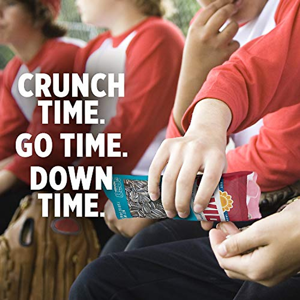 DAVID Roasted and Salted Ranch Sunflower Seeds, 1.625 oz, 12 Pack