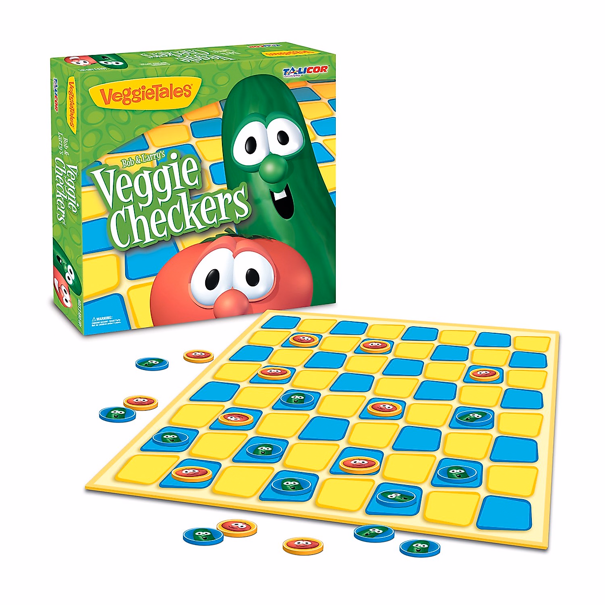 Veggie Tales Checkers