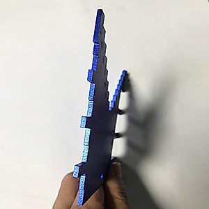 Step Depth Gauge for Router and Table Saw, Aluminum Ultimate Clarity Depth Gauge (Blue)