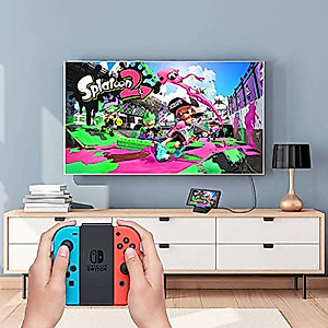 Switch Dock for Nintendo Switch/Switch OLED,Switch Docking Station Replacement for Official Nintendo Switch Dock,Travel Switch TV Dock 4K HDMI USB 3.0 Ports,Nintendo Switch Accessories