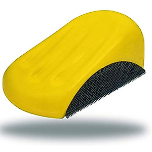 M-jump 5 inch Mouse Hand Sanding Pad Hook and Loop Sanding Block Hook Backing Plate For Woodworking, Furniture Restoration, Home and Automotive Body.