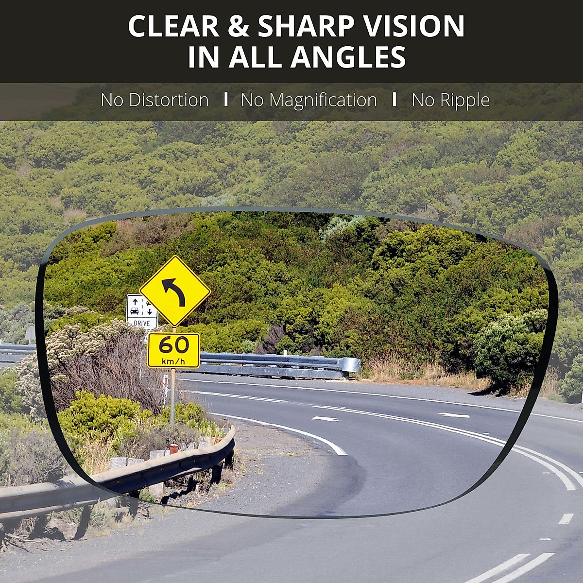 Dynamix Polarized Replacement Lenses for Oakley Fives Squared | Easy To Install | Fit Perfectly | Solid Black