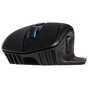 CORSAIR Dark Core SE - RGB Wireless Gaming Mouse - 16,000 DPI Optical Sensor - Comfortable & Ergonomic - Qi Charging (Renewed)