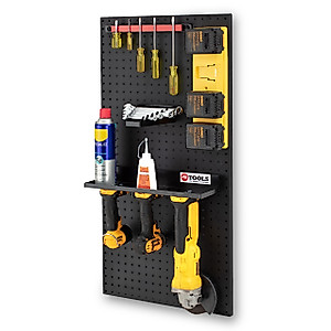 48 Tools - Battery Holder for DeWalt XR Batteries | 20V | Wall Mount | Battery Storage for Truck, Trailer, Van, Workshop, Shelf, Toolbox