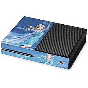 Skinit Decal Gaming Skin Compatible with Xbox One Console - Officially Licensed Disney Frozen Elsa ICY Powers Art Design