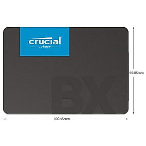 Crucial BX500 120GB 3D NAND SATA 2.5-Inch Internal SSD, up to 540MB/s - CT120BX500SSD1