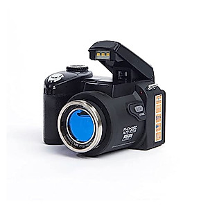 Digital Camera 24X Optical Zoom HD Digital Camera D7100 33Million Pixel Auto Focus Professional DSLR Video Camera Three Lens Outdoor Digital Camera Photography (Size : with 8G SD Card, Color : D7100